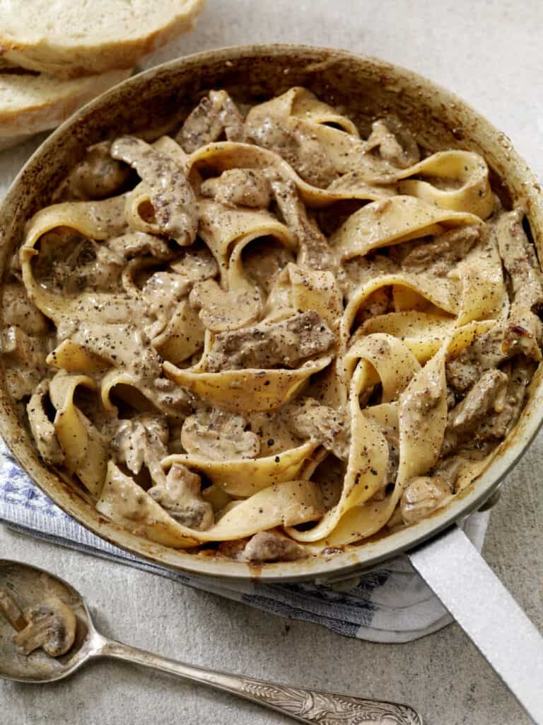 Easy Prime Rib Stroganoff (From Leftovers) • Keeping It Simple Blog
