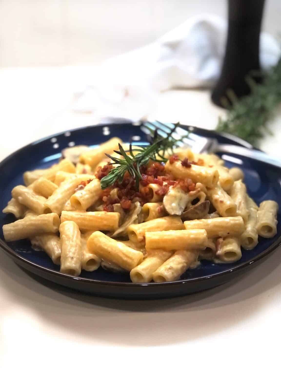 Creamy Acorn Squash Pasta Recipe • Keeping It Simple Blog