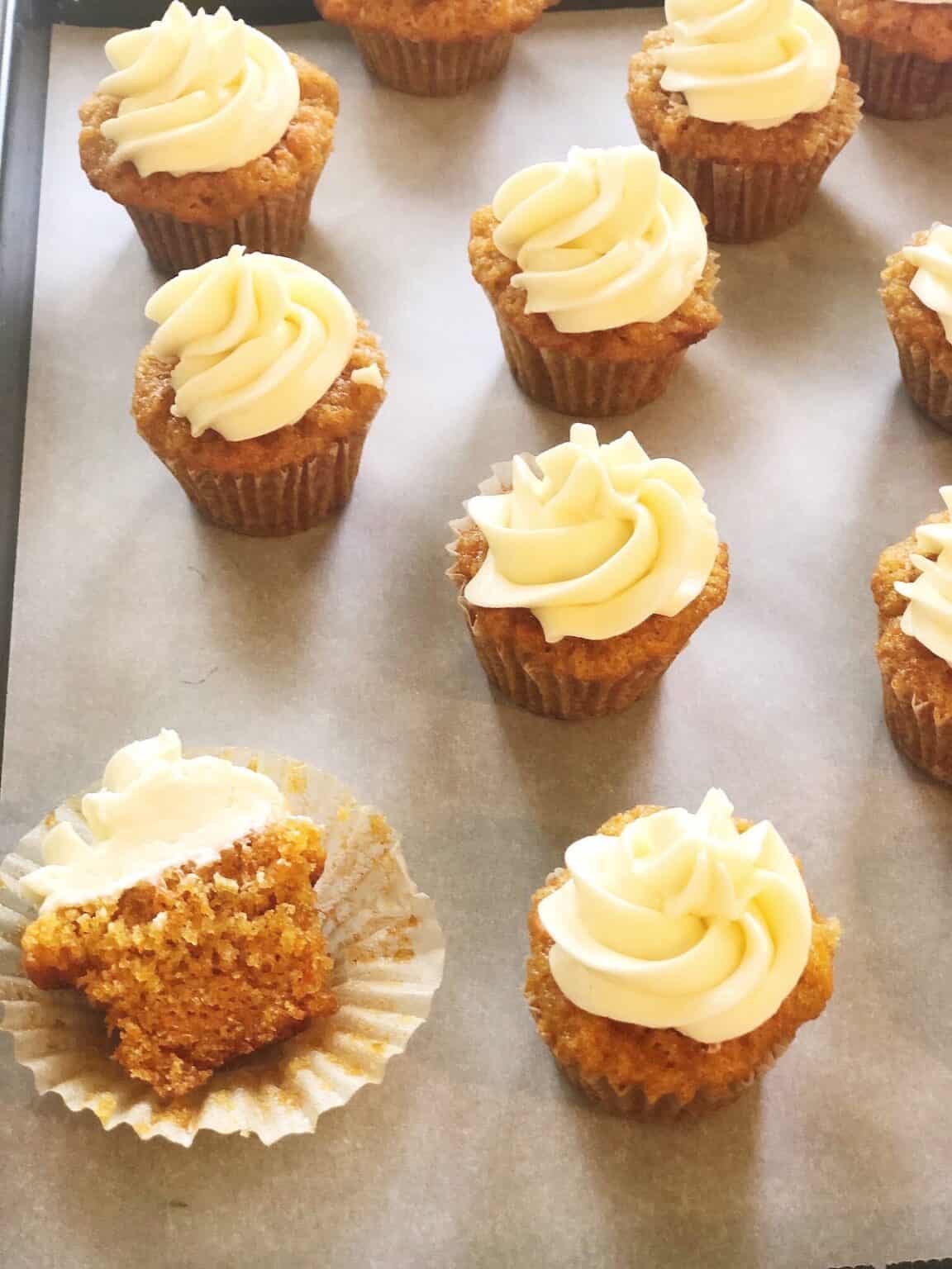 Classic Mini Carrot Cake Cupcakes • Keeping It Simple Blog
