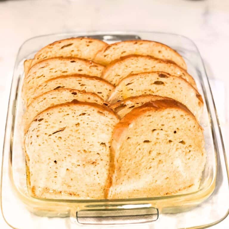 Baked French Toast with Condensed Milk • Keeping It Simple Blog