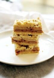 Easy Apple Shortbread Bars Recipe • Keeping It Simple Blog